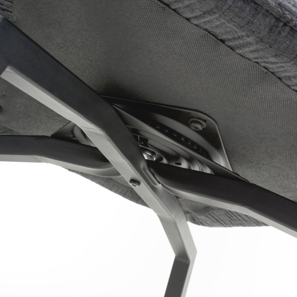 Flair Dakar Textured Effect Charcoal Swivel Chair (Pair) | B