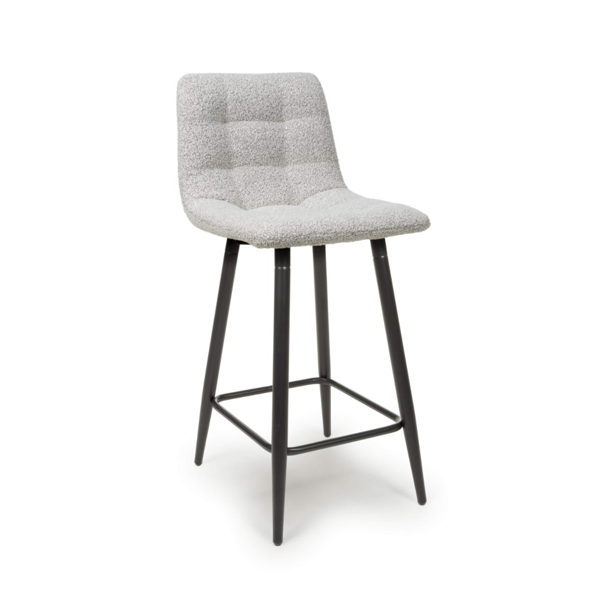 Flair Lichfield Boucle Bar Stool (Pair) | Bed Kingdom