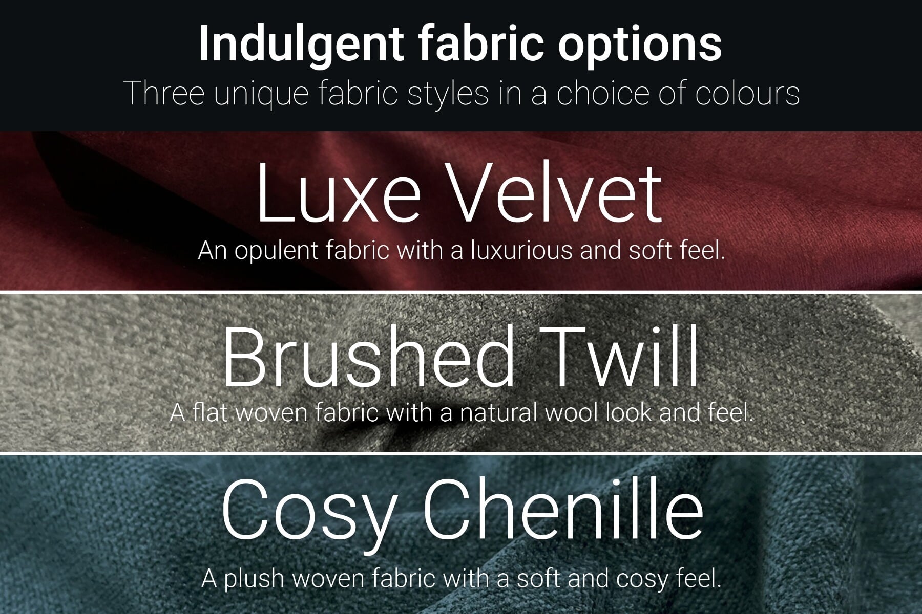 Jay-Be® Linea Sofa Bed with e-Sprung™ Mattress - Three seate