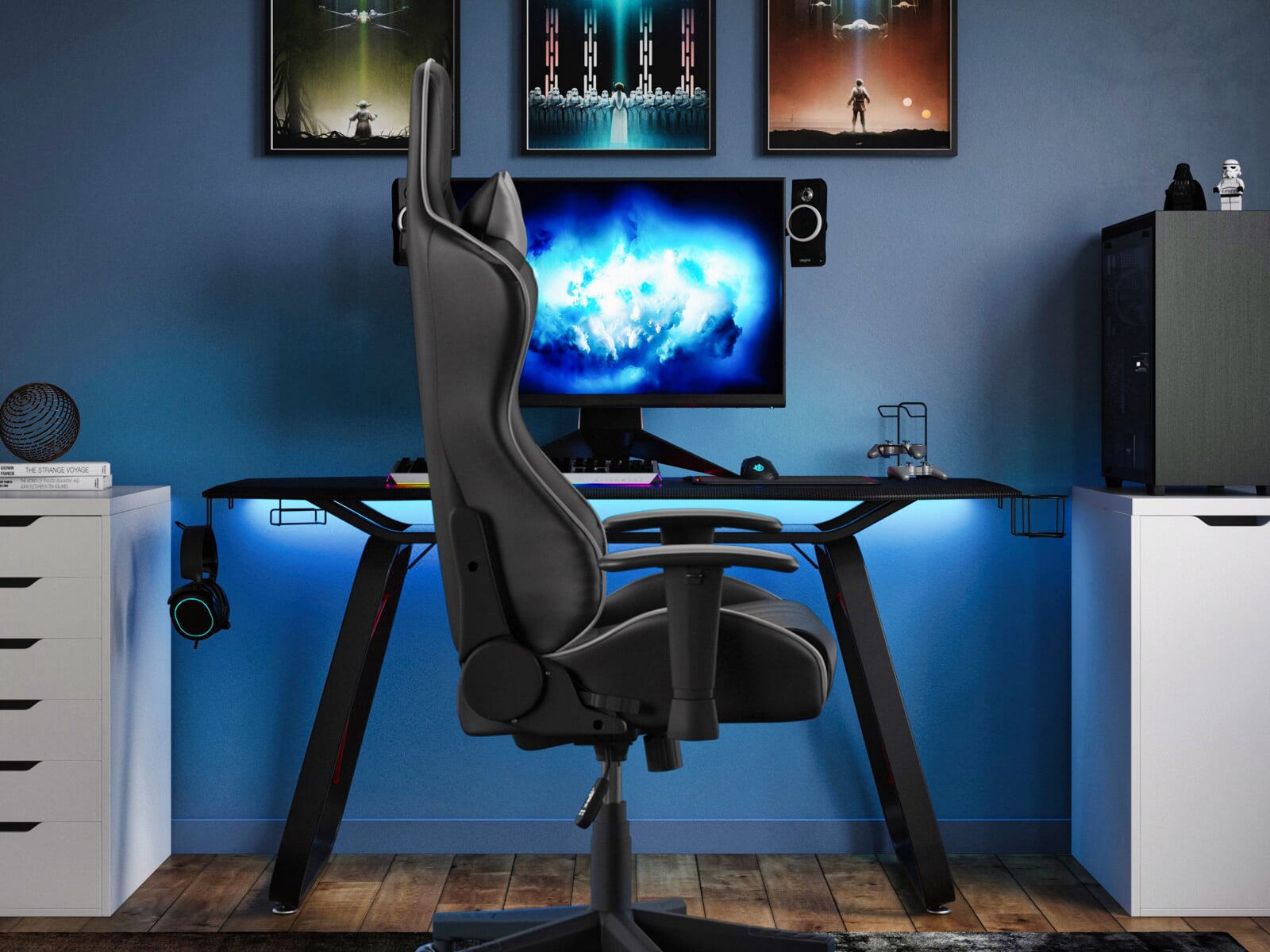 Alphason Oblivian Gaming Desk | Bed Kingdom