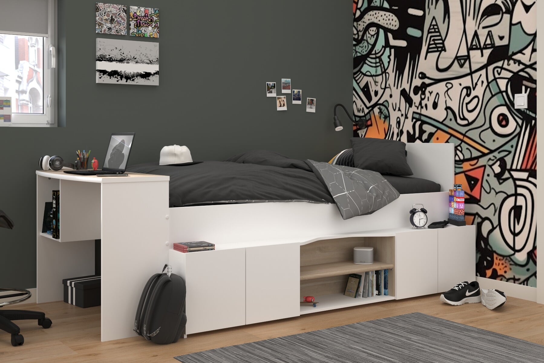 Captains Beds for Kids - Storage Solutions | Bed Kingdom
