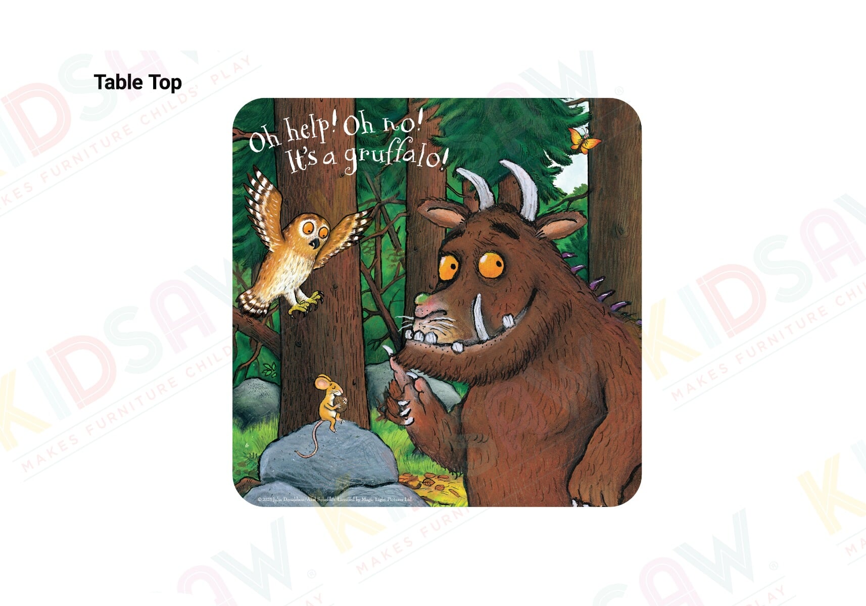 Kidsaw Gruffalo Table & Chair Set
